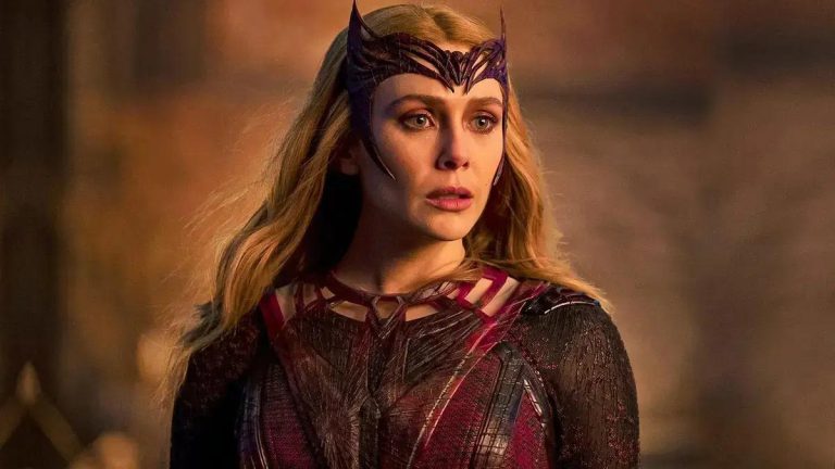 Elizabeth Olsen como Wanda em Avengers: Doomsday: Novos Caminhos