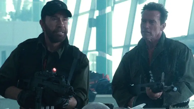 A Condição Singular de Chuck Norris em 'Os Mercenários 2'